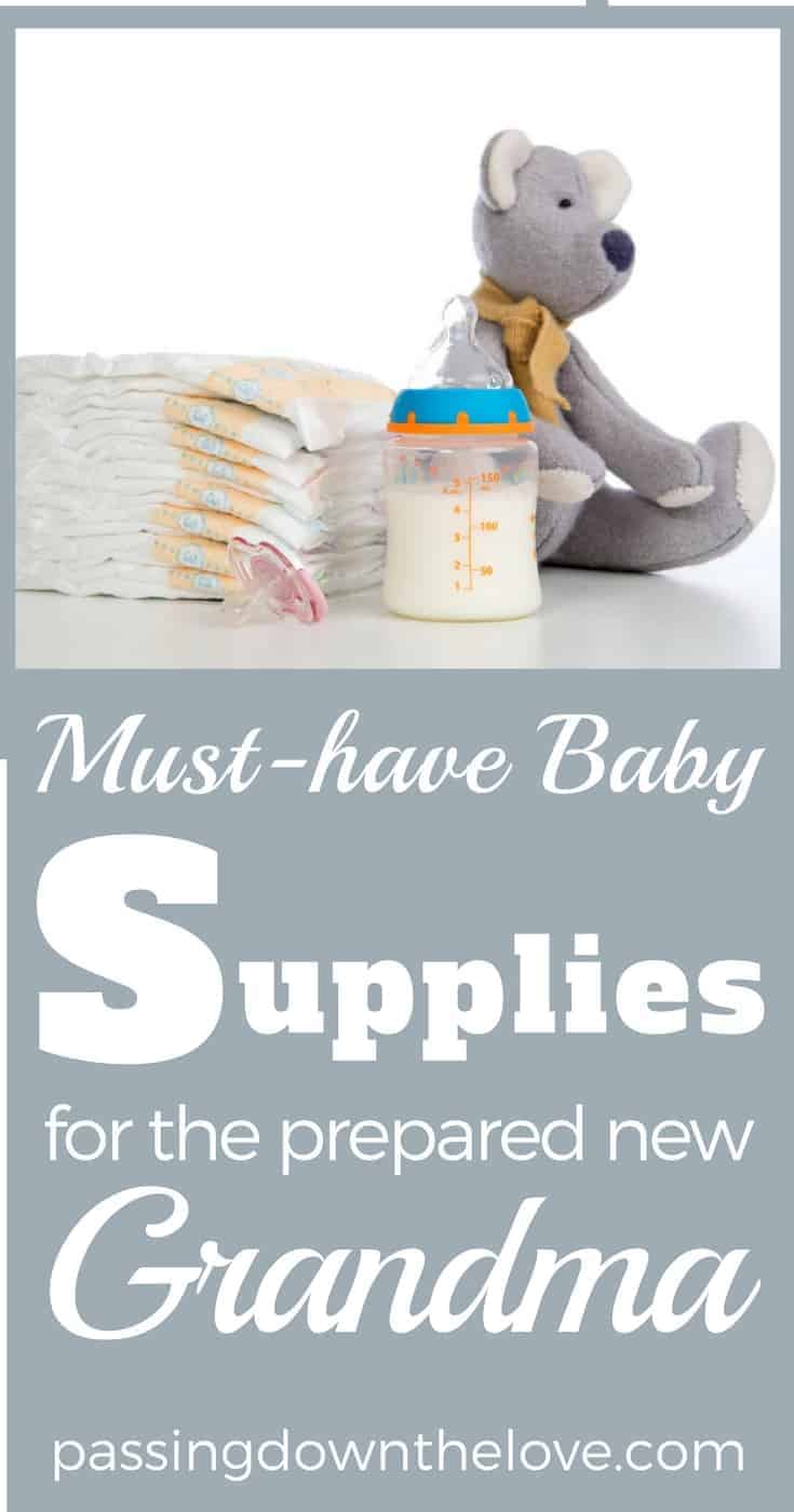 Supplies Every New Grandma Needs for her New Grandbaby