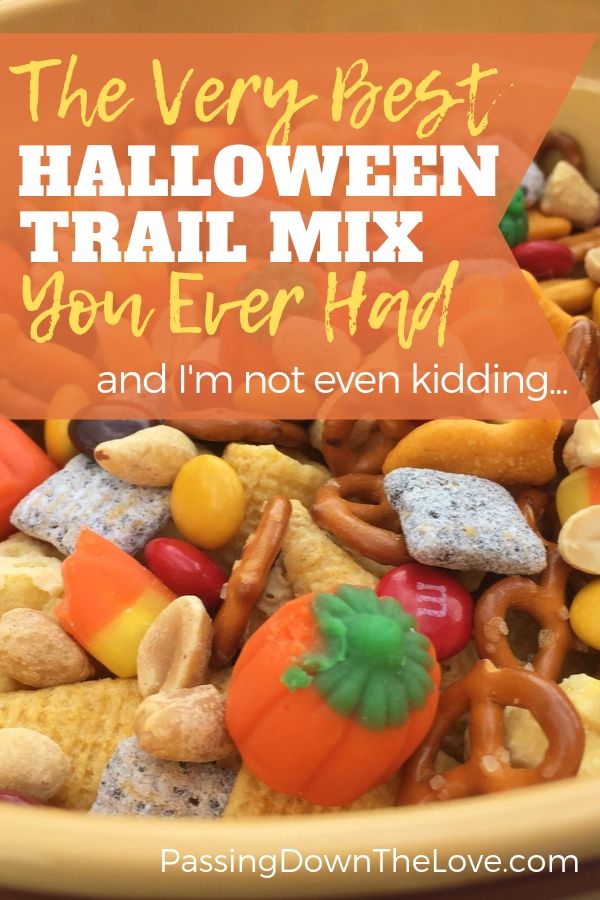 The Ultimate Halloween Trail Mix: A Great Fall Trail Mix