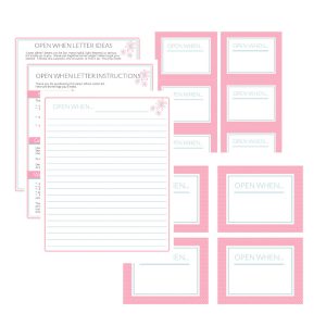 Easy "Open When" Letter Ideas for Kids and Grandkids + Printables